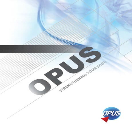 OPUS MY Brochure | PDF