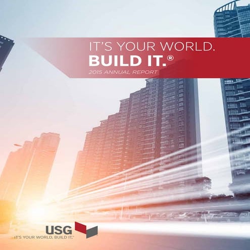 USG 2015 Annual Report | PDF