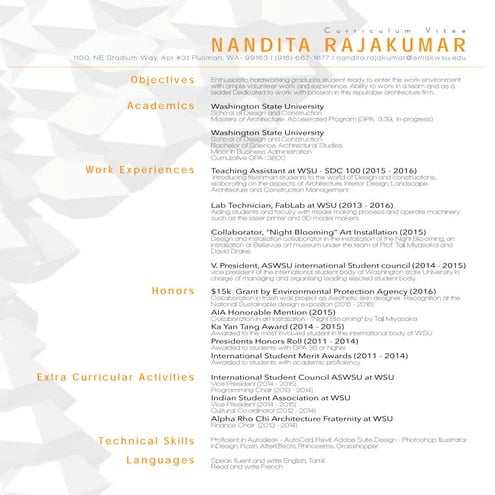 RESUME FOR WORK 2016 | PDF