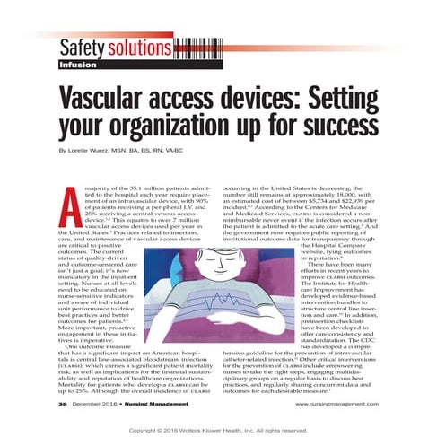 Vascular access devices_setting%0D%0A your organization up for success ...