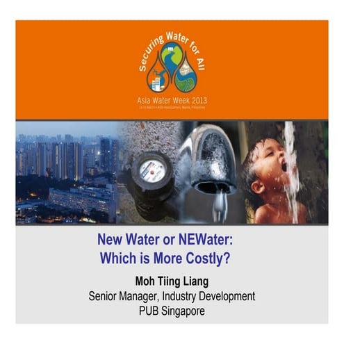 New Water or NEWater | PPT