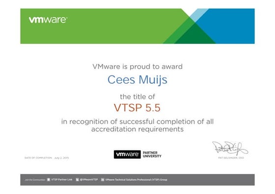 vmware VTSP | PDF