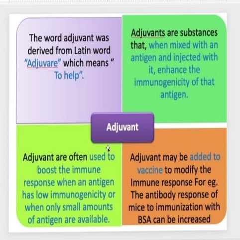 Adjuvants | PPTX
