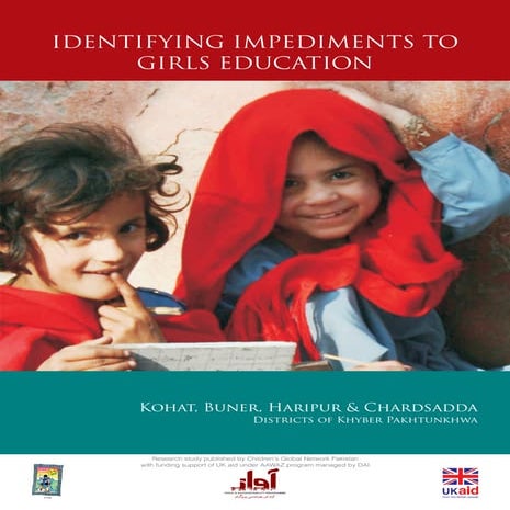 Research Report_Identifying Impediments to Girls Education -KP (PDF ...