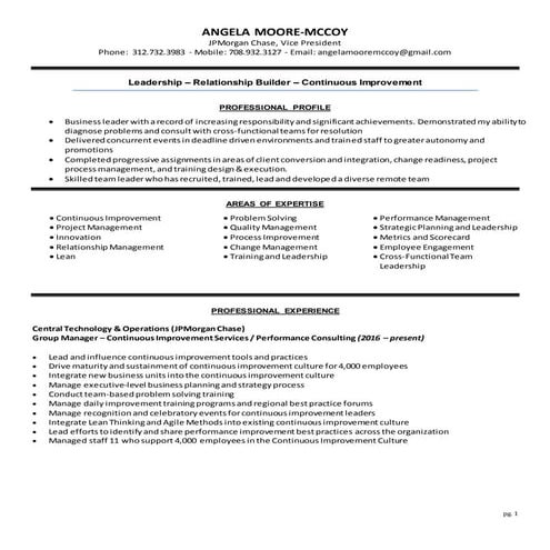 Angela Moore McCoy_Resume | PDF
