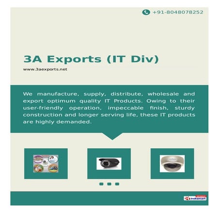 3a Exports IT Network Products | PDF