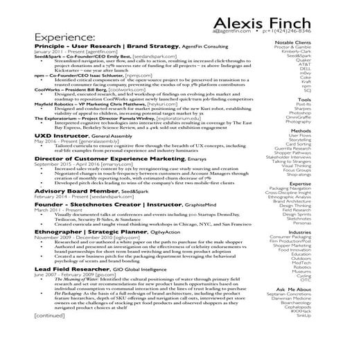 Joyce Chou’s Resume | PDF