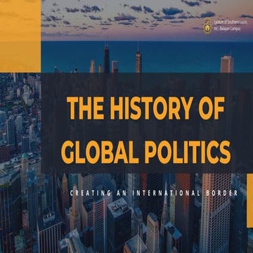 3 A HISTORY OF GLOBAL POLITICS.pptx COntemporary World | PPTX