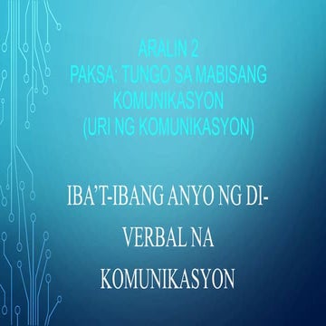 komunikasyon berbal at di berbal.pptx