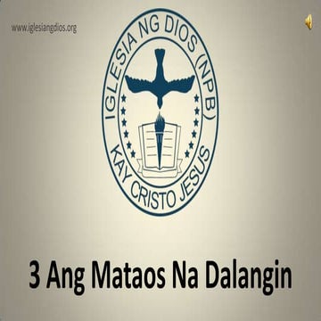 3 ang mataos na dalangin | PPSX