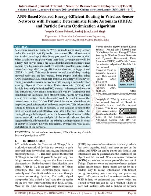 Ann Based Secured Energy Efficient Routing In Wireless Sensor Networks