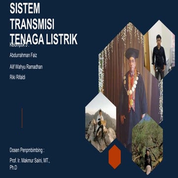 SISTEM TRANSMISI TENAGA LISTRIK INDONESIA | PPTX