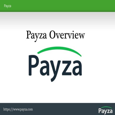Payza co profile | PPTX | Business Banking & Finance | Business