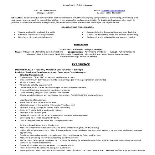 ArmiMatienzo_Resume2015 | DOC