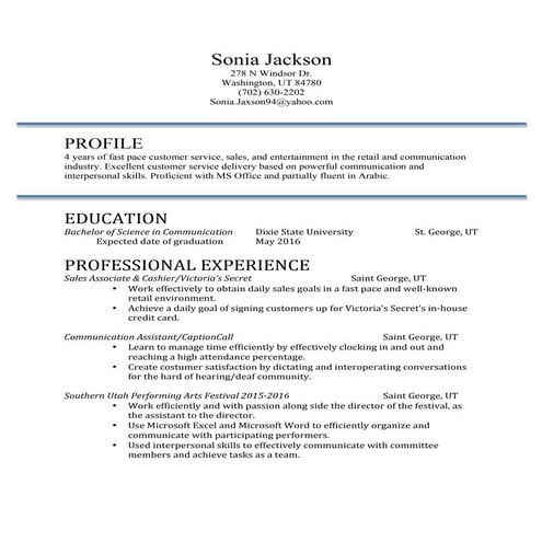 Sammy-Jo Resume PDF | PDF