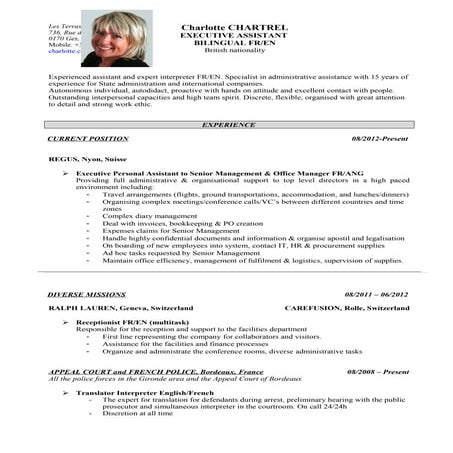 Carole Girard - CV | DOC