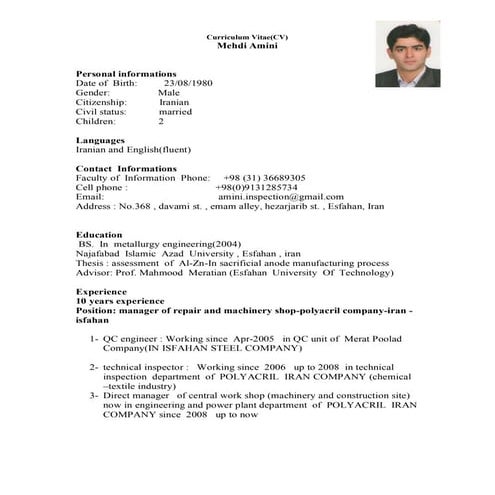 CV ZAINAB pdf | PDF
