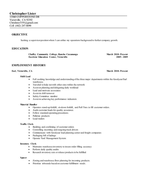 Resume 2016 | PDF