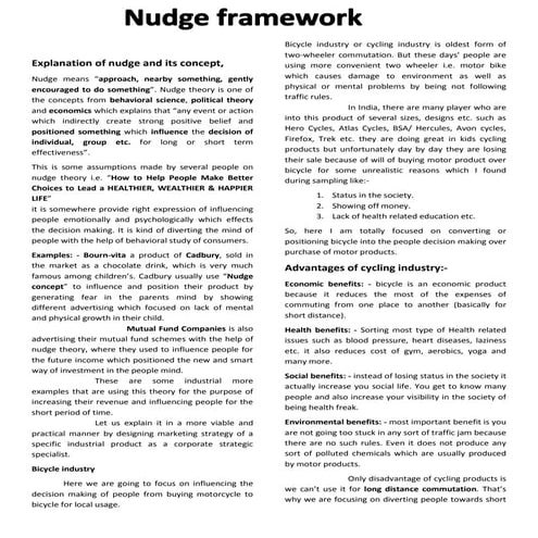 nudge framework pdf | PDF