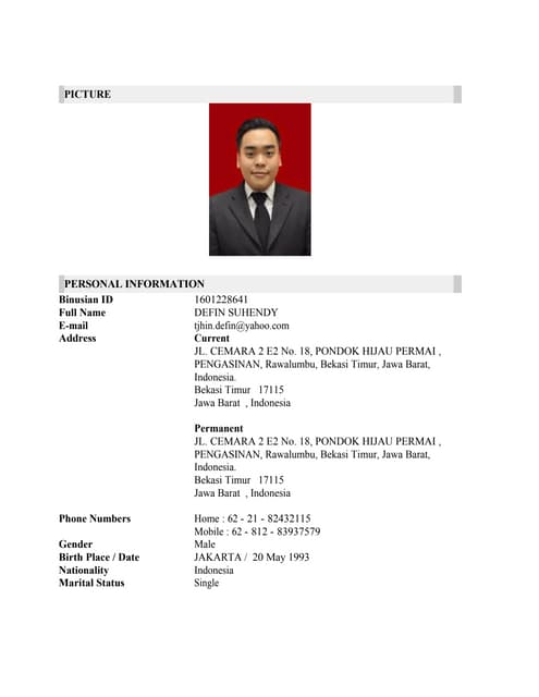 Nik Khairulddin bin Ab Rahman (JOHOR)(DMCS) | PDF