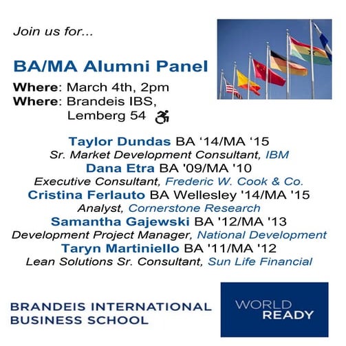 Alumni Panel_All_Flyer | PDF