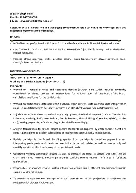 Shivani CV-2 new | PDF