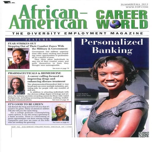 Linda Rosslyn - African American Career Magazine Article | PDF