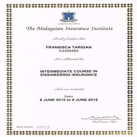 Certificate Training Malaysia | PDF