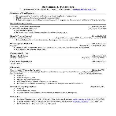 Official Resume | PDF