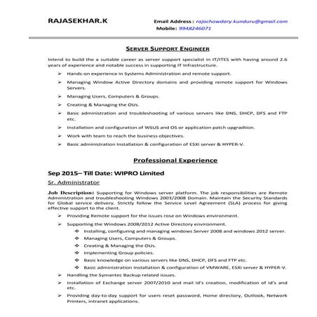 Anil kumar_Updated_Resume | DOC