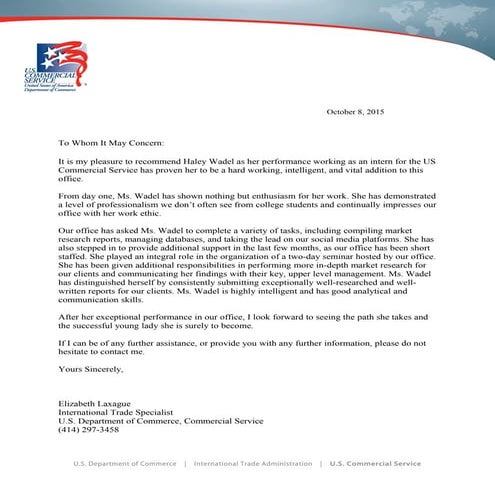 General Letter of Rec. | PDF