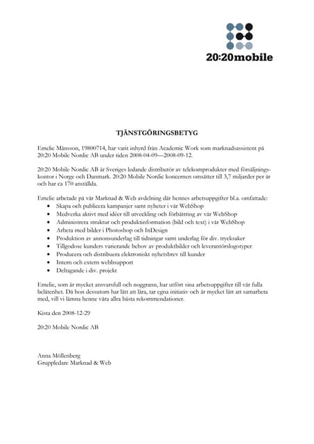 recommendation letter EP 2007 | PDF