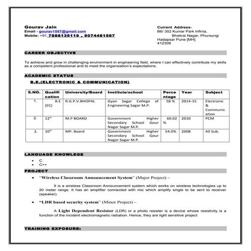 My cv | DOCX