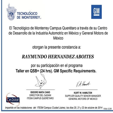 GM QSB | PDF