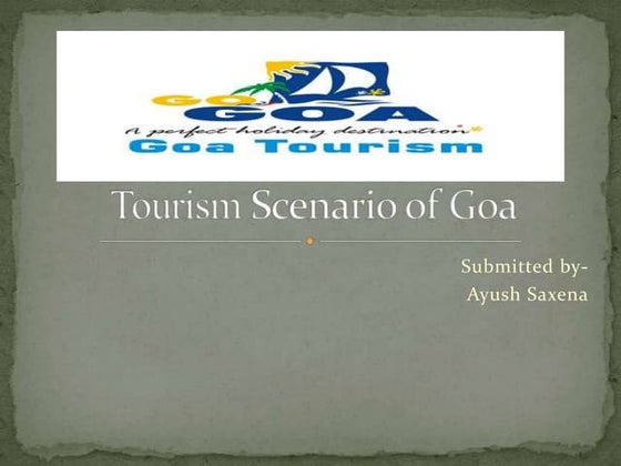 Goa tourism | PPTX