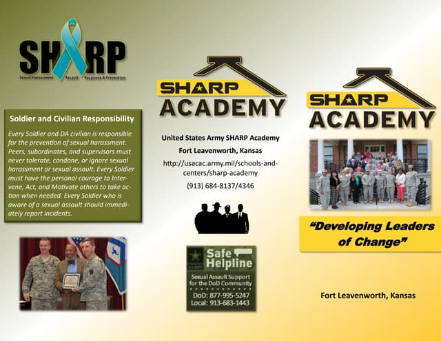 Army Sharp Training