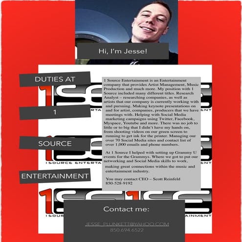 Jesse Plunkett 1SE | PDF