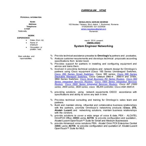 Resume of anant (canadian citizen living in saudi arabia) updated on ...