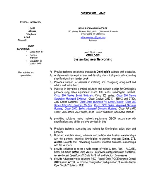 RobertWolfert-summary | DOC | Computer Networking | Computing