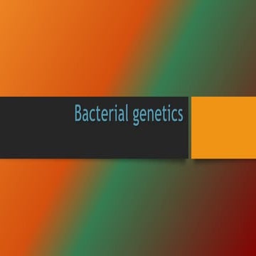 Bacterial Genetics.PPTX