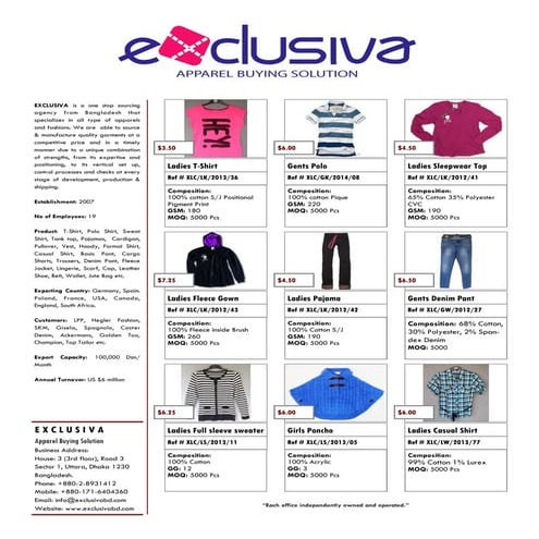 Exclusiva Flyer_Mix | PDF