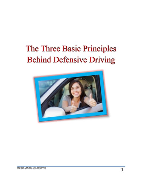 20090615 Driving Safety cant | PPT