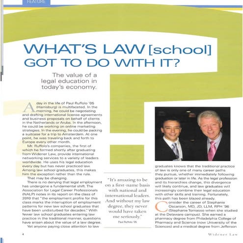 Widener Law Magazine | PDF