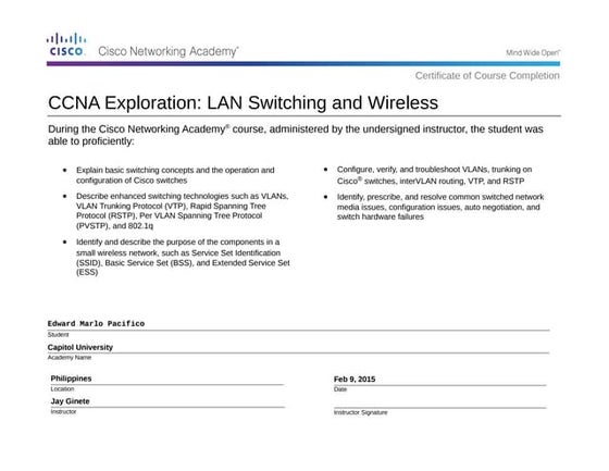 7.CCNA Routing and Switching - Switched Networks | PPT