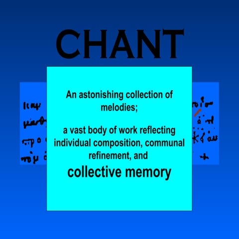 CHANT | PPT