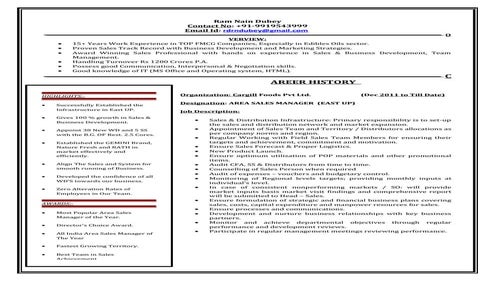 Gary Wooddell 2011 Resume