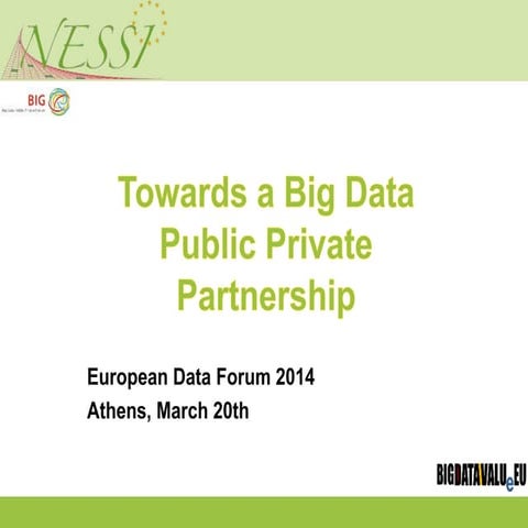 Edf2014 Big Nessi Networking Session Nuria De Lama Representative