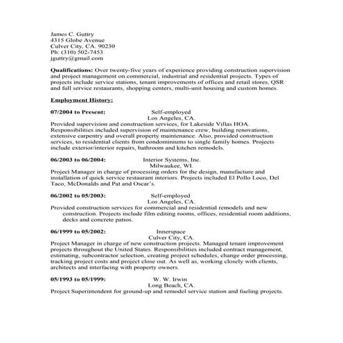 Philip Stumpus Resume | PDF