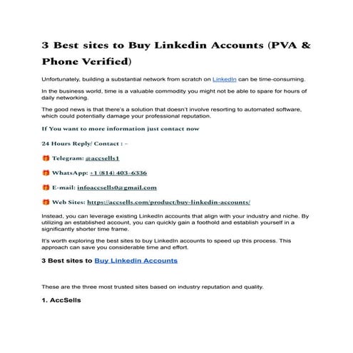 Your Guide to the Most Popular LinkedIn Account Purchase Sites.docx
