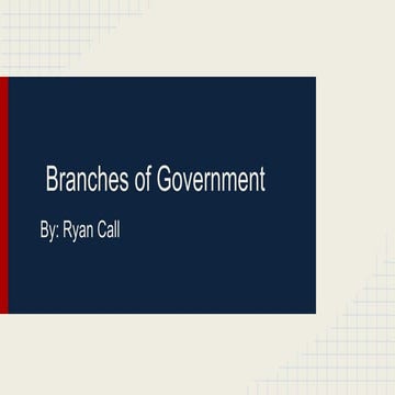 Branches of Government | PPT